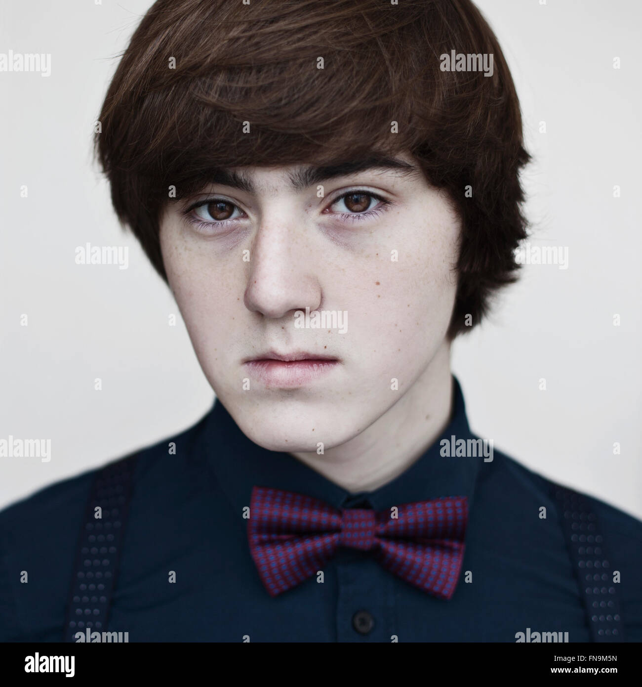 Boy Wearing Bow Tie High Resolution Stock Photography and Images - Alamy