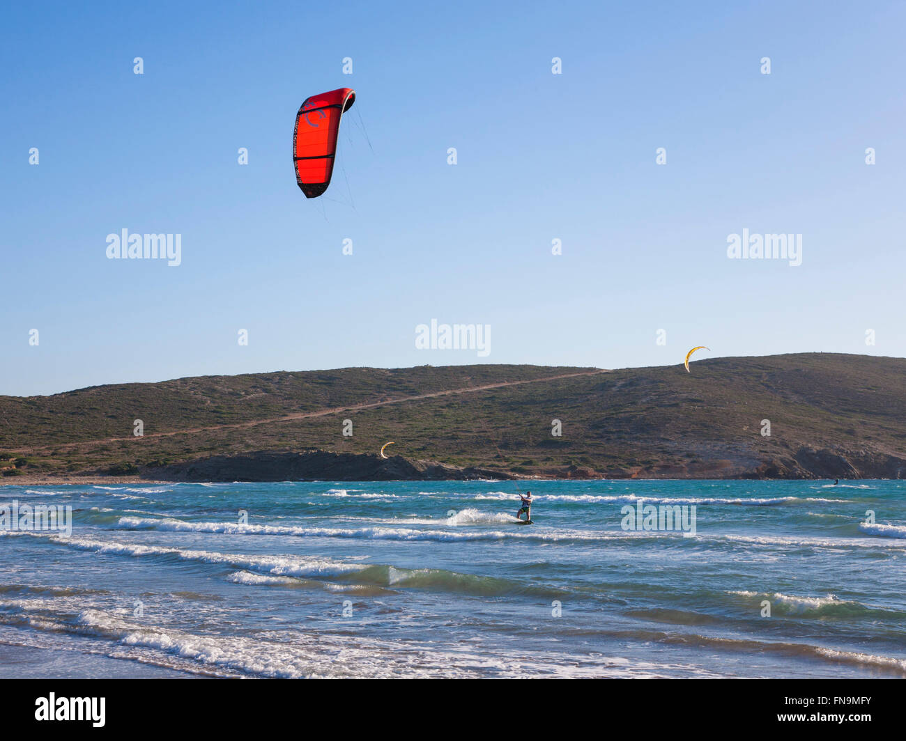 Prasonisi beach, rhodes hi-res stock photography and images - Alamy