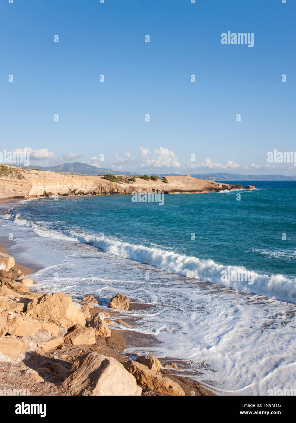 Monolithos rhodes hi-res stock photography and images - Alamy