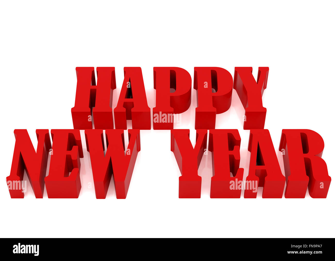Happy new year 2011. High resolution 3d illustration. Calendar Stock ...