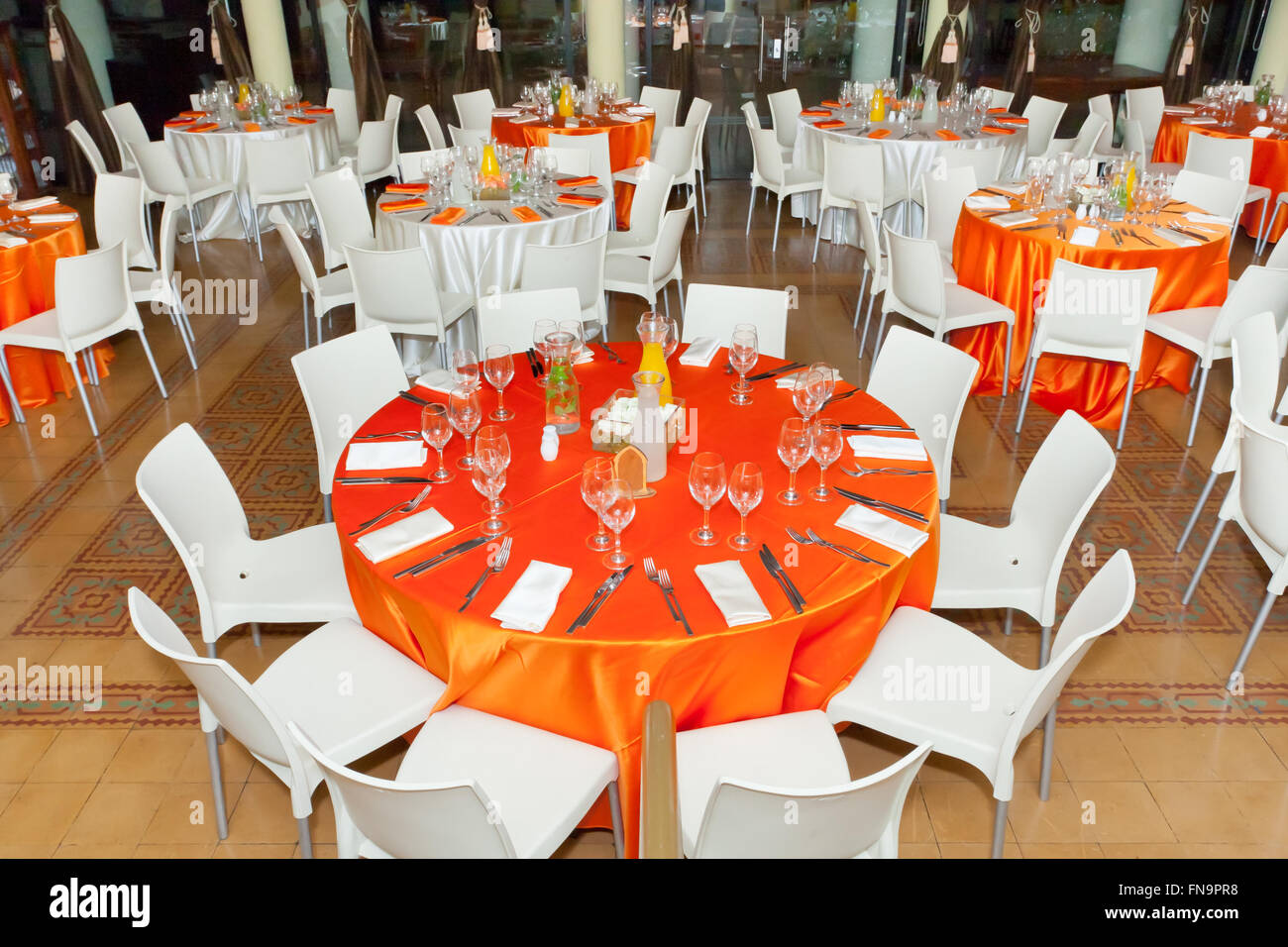 Diner setting hi-res stock photography and images - Alamy