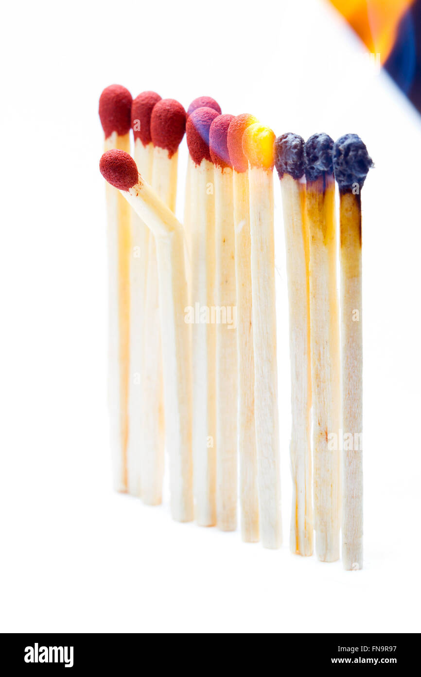 Broken Matchstick High Resolution Stock Photography and Images - Alamy