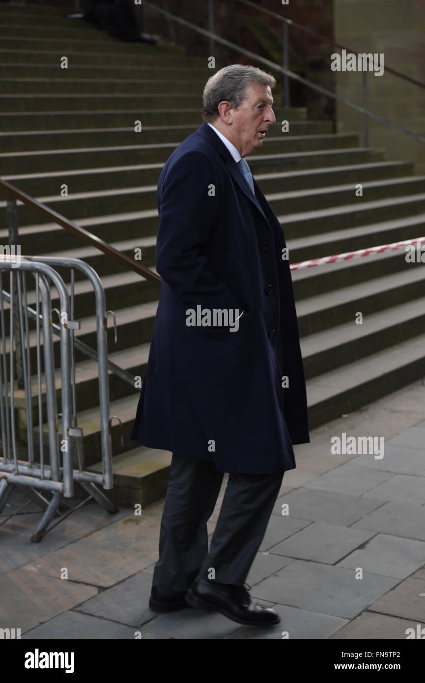 Jimmy Hill's memorial service at Coventry Cathedral Featuring: Roy ...