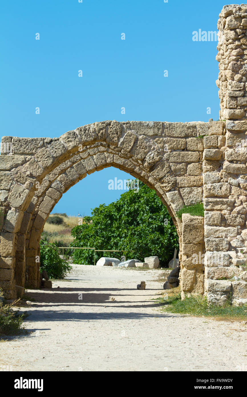 Ancient caesarea ruins hi-res stock photography and images - Alamy