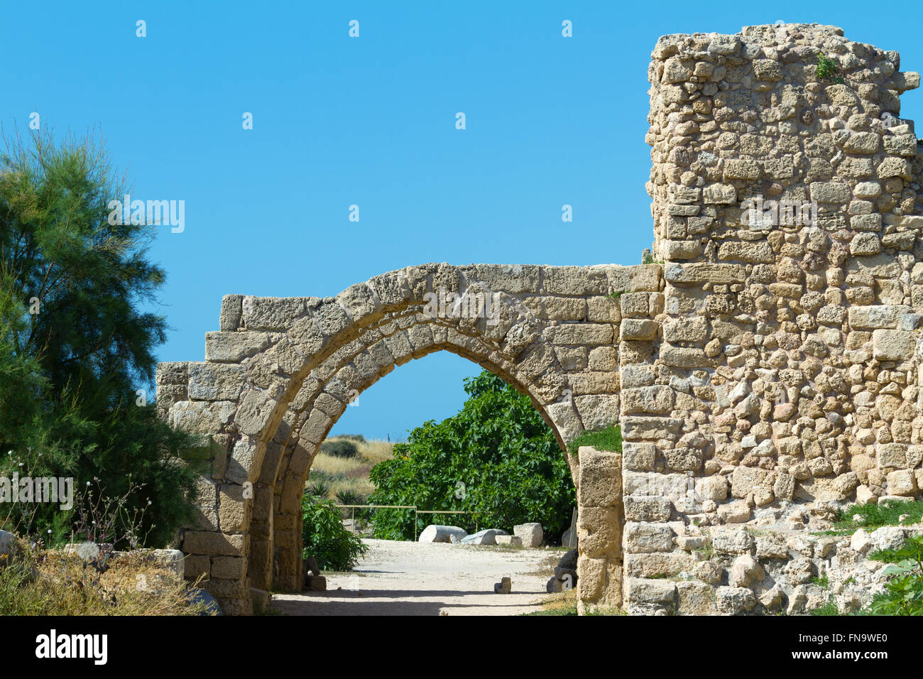 Ancient caesarea ruins hi-res stock photography and images - Alamy