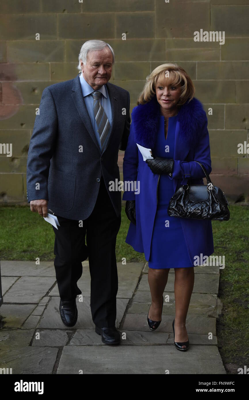 Jimmy Hill's memorial service at Coventry Cathedral Featuring: Ron ...