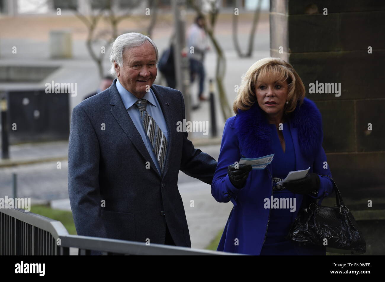 Jimmy Hill's memorial service at Coventry Cathedral Featuring: Ron ...