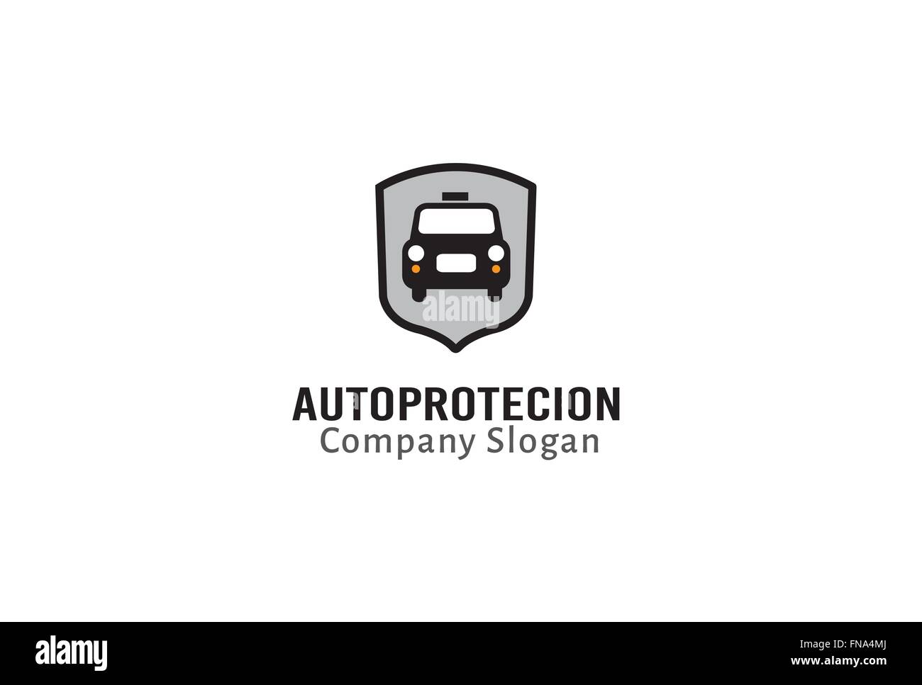 Auto Protection Logo Vector Symbol Design Illustration Stock Vector ...