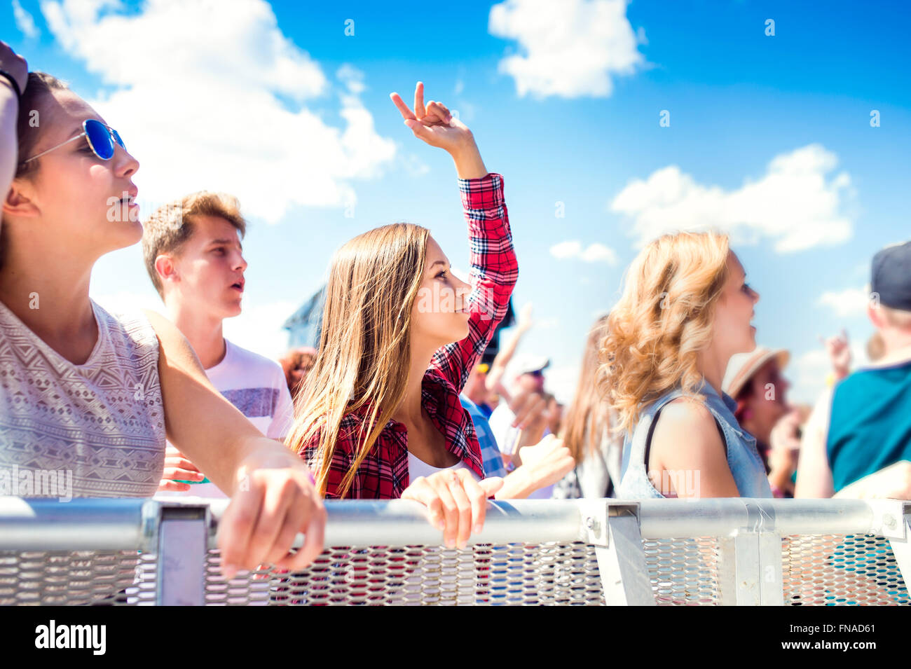 Group singing outdoors summer hi-res stock photography and images - Alamy