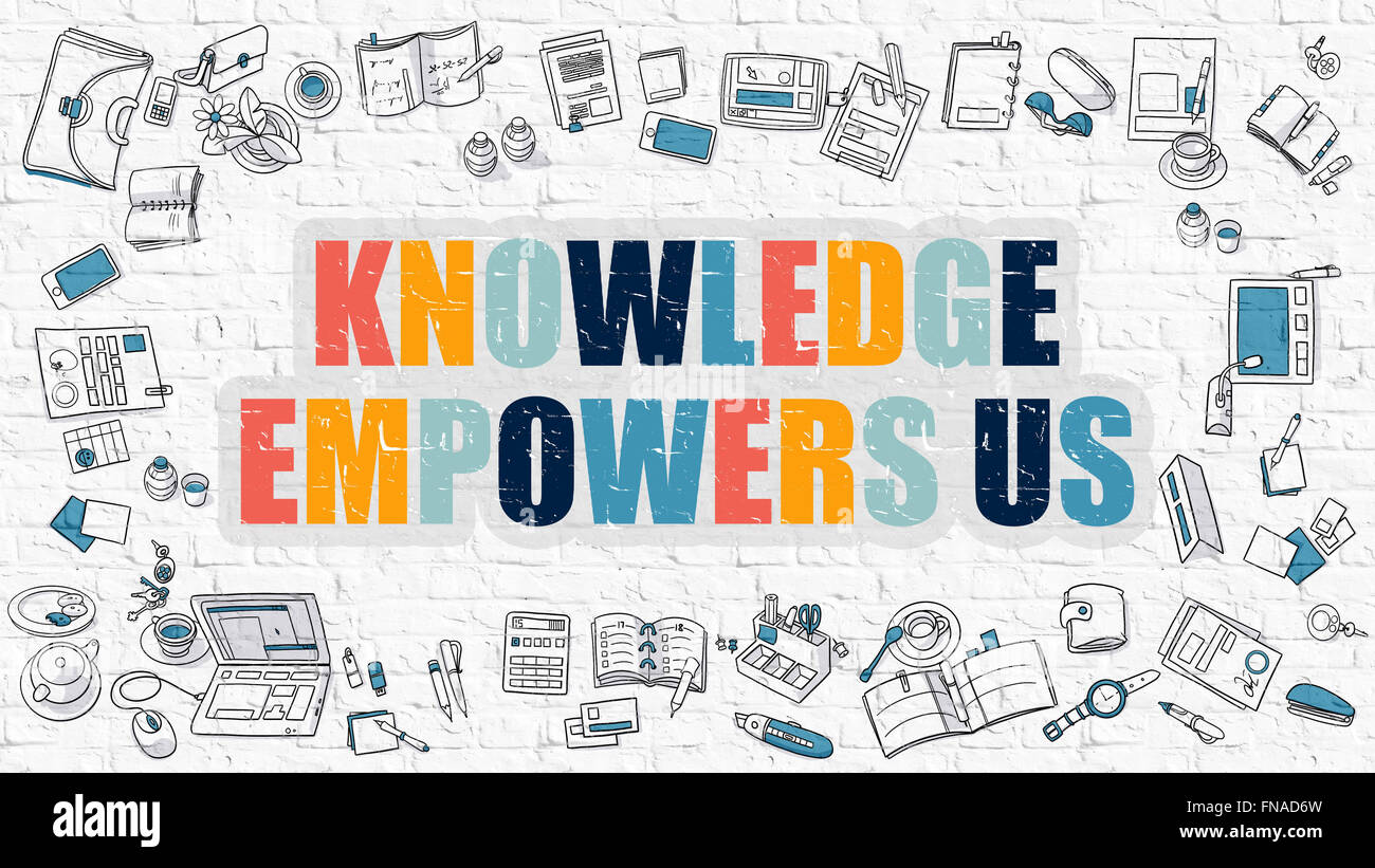 Knowledge empowers hi-res stock photography and images - Alamy