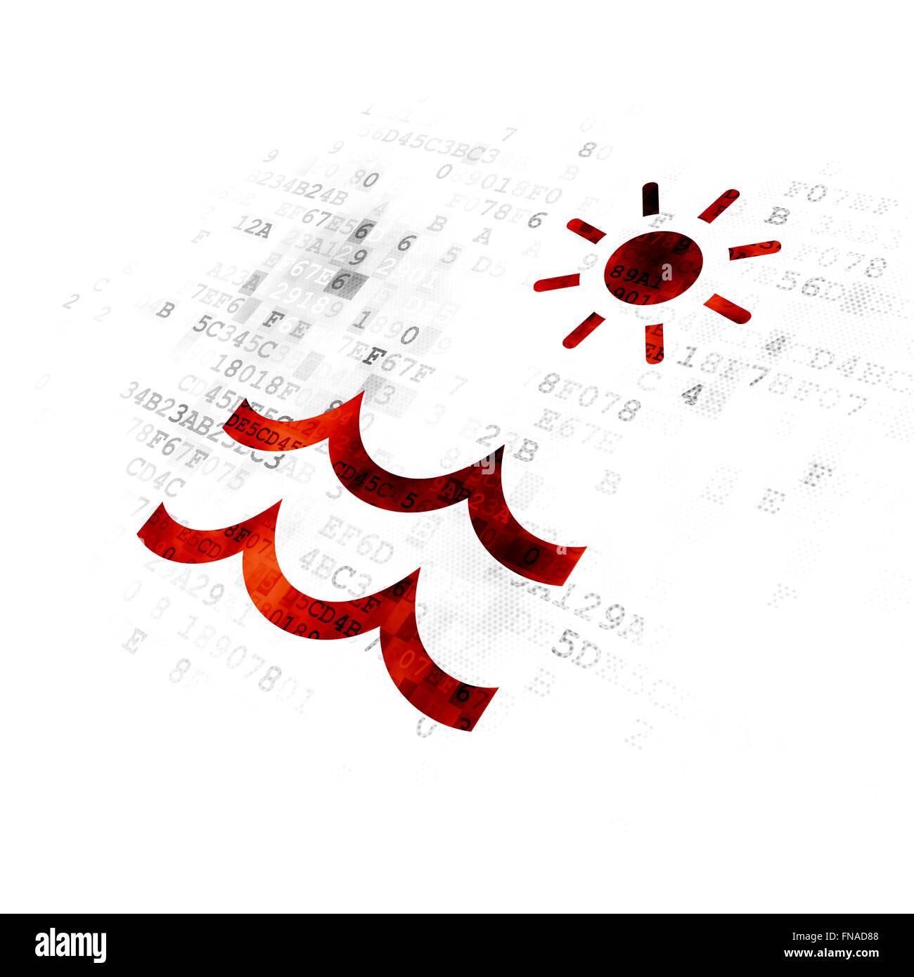 Family vacation beach sunshine Cut Out Stock Images & Pictures - Alamy