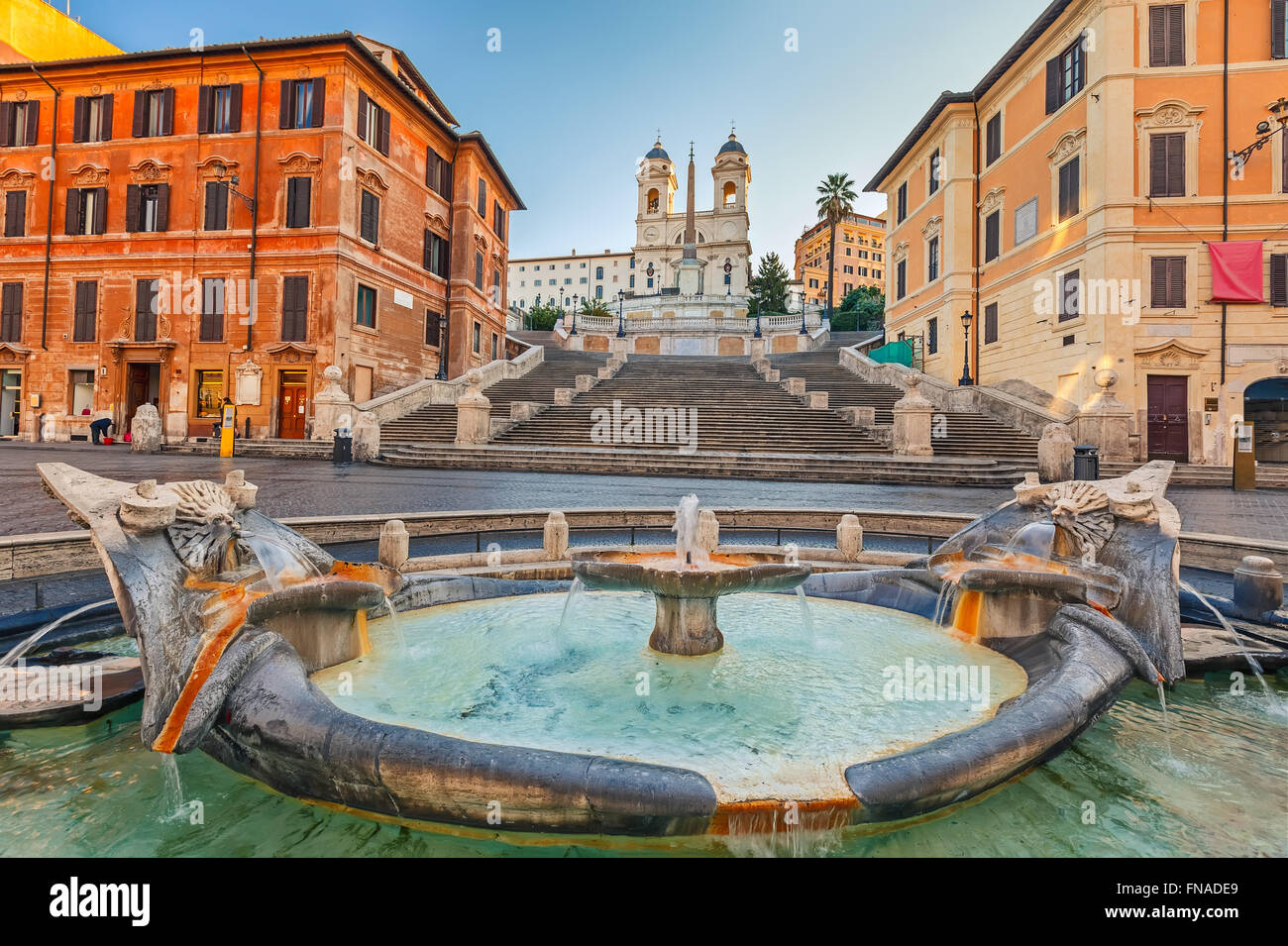 The spanish steps at night hi-res stock photography and images - Alamy