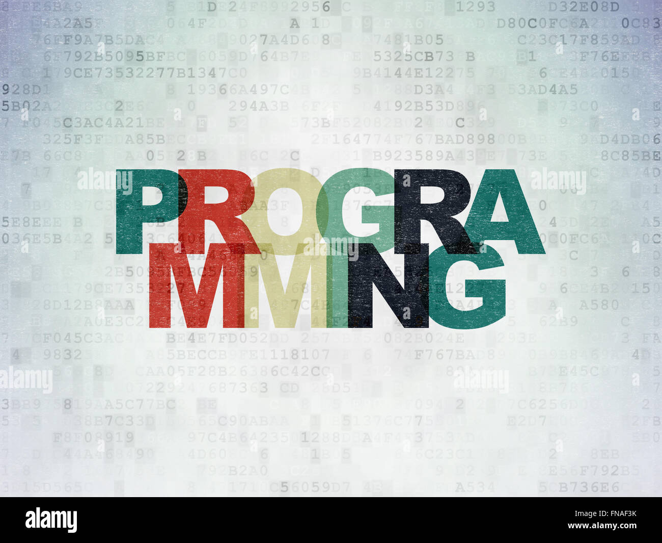 Software concept: Programming on Digital Paper background Stock Photo ...