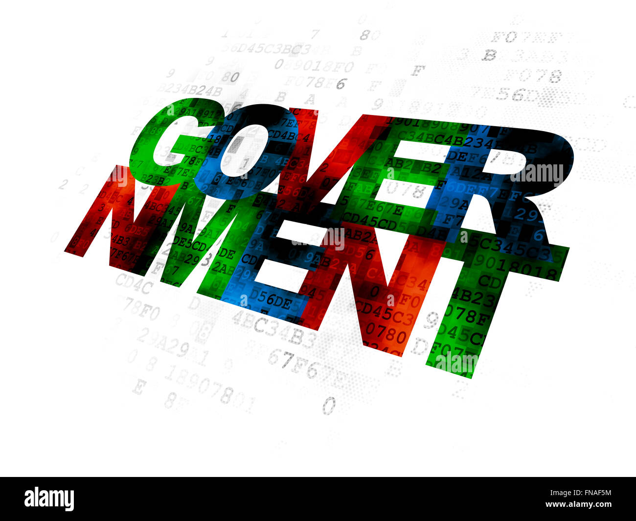 Politics concept: Government on Digital background Stock Photo - Alamy