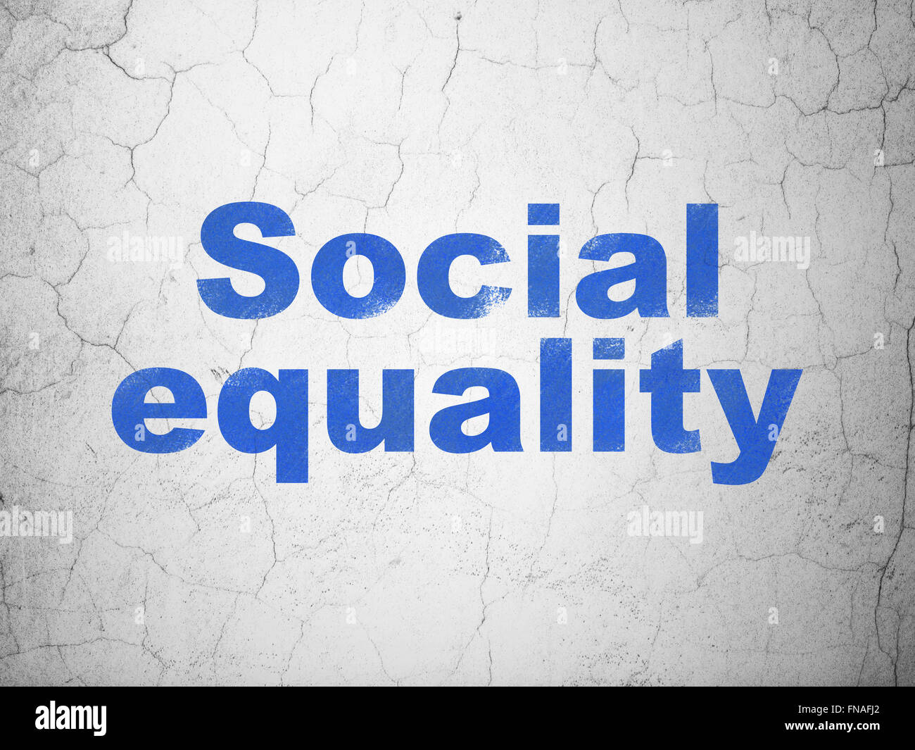 Political concept: Social Equality on wall background Stock Photo - Alamy