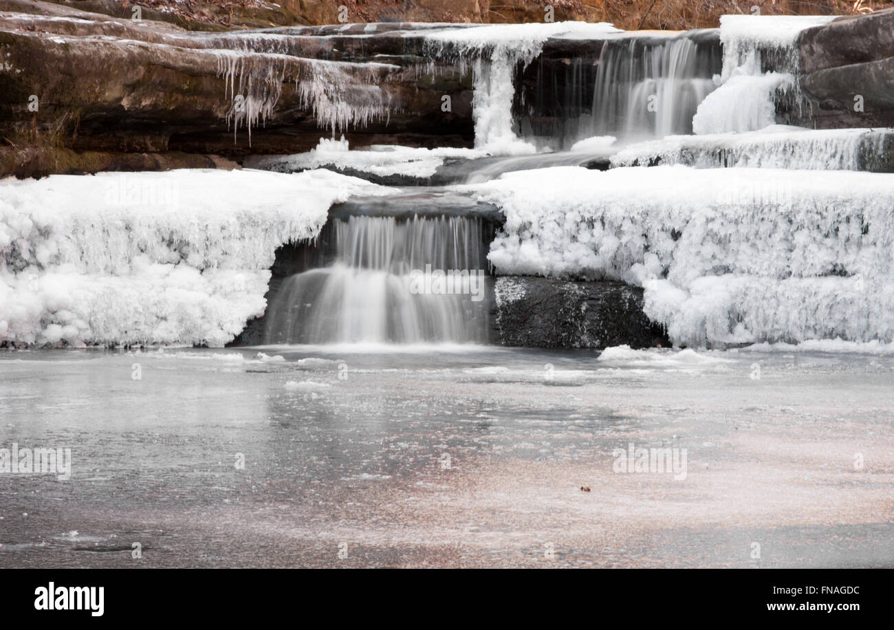 Rounded icicles hi-res stock photography and images - Alamy