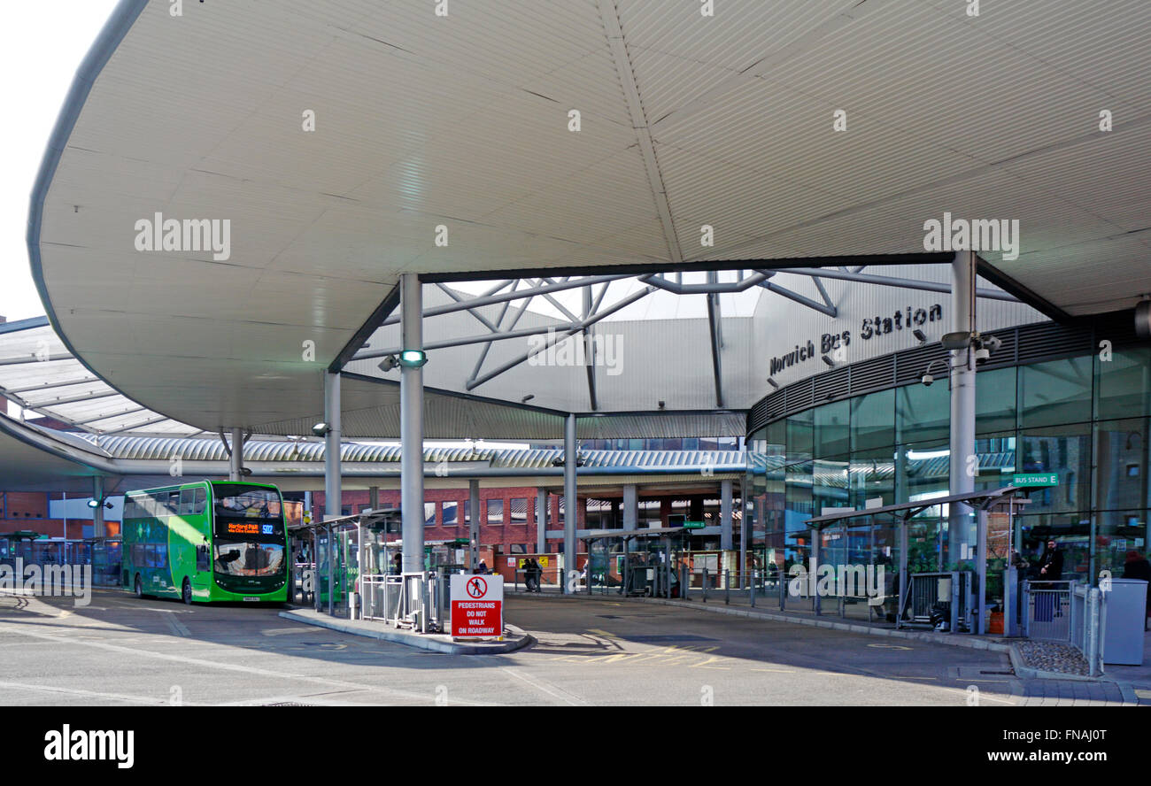 Bus station norwich hi-res stock photography and images - Alamy
