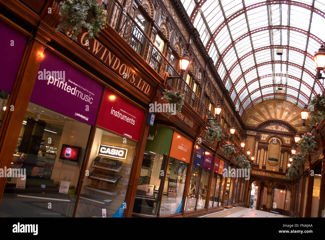 Central Arcade, Newcastle upon Tyne Stock Photo - Alamy