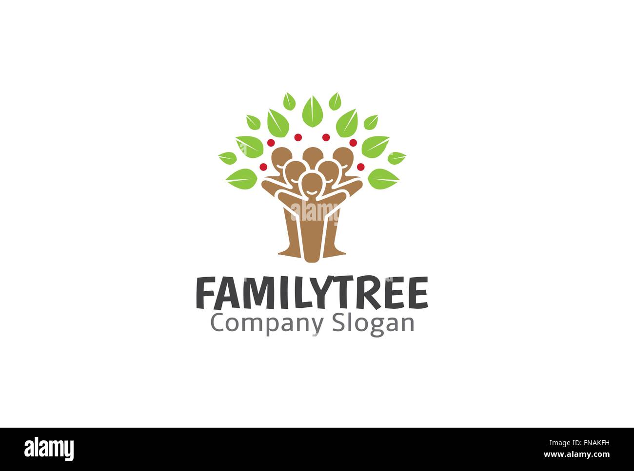 Family Tree Design Illustration Stock Vector Image & Art - Alamy