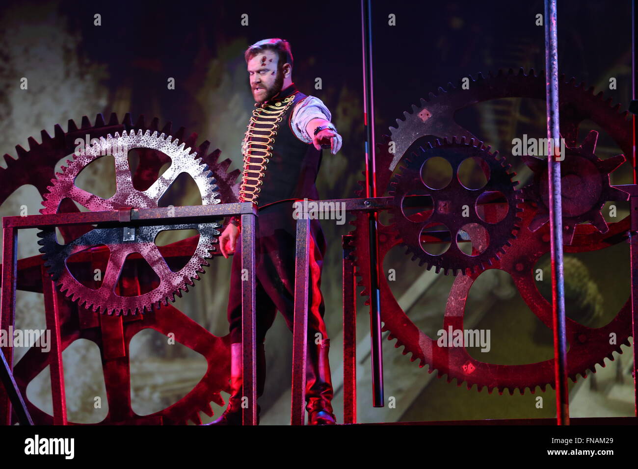 Jeff Waynes Musical Version Of The War Of The Worldss Photo Call ...