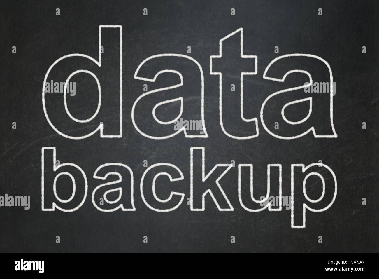 Information concept: Data Backup on chalkboard background Stock Photo ...