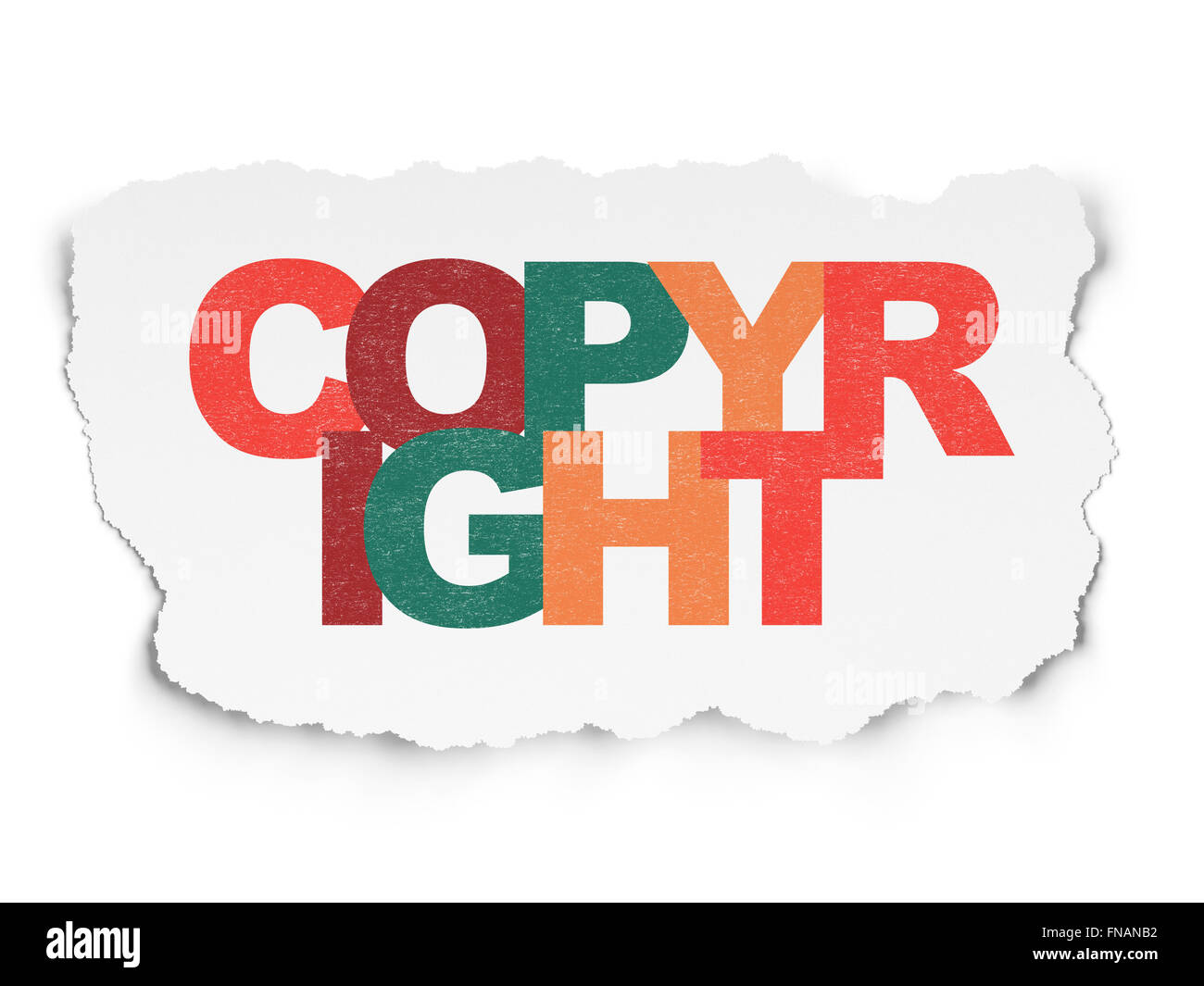Law concept: Copyright on Torn Paper background Stock Photo - Alamy