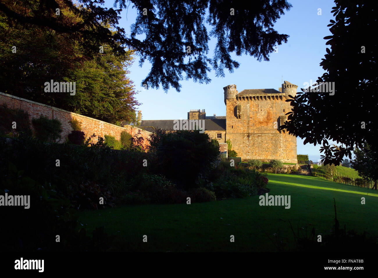 Chipchase Castle, Northumberland Stock Photo - Alamy