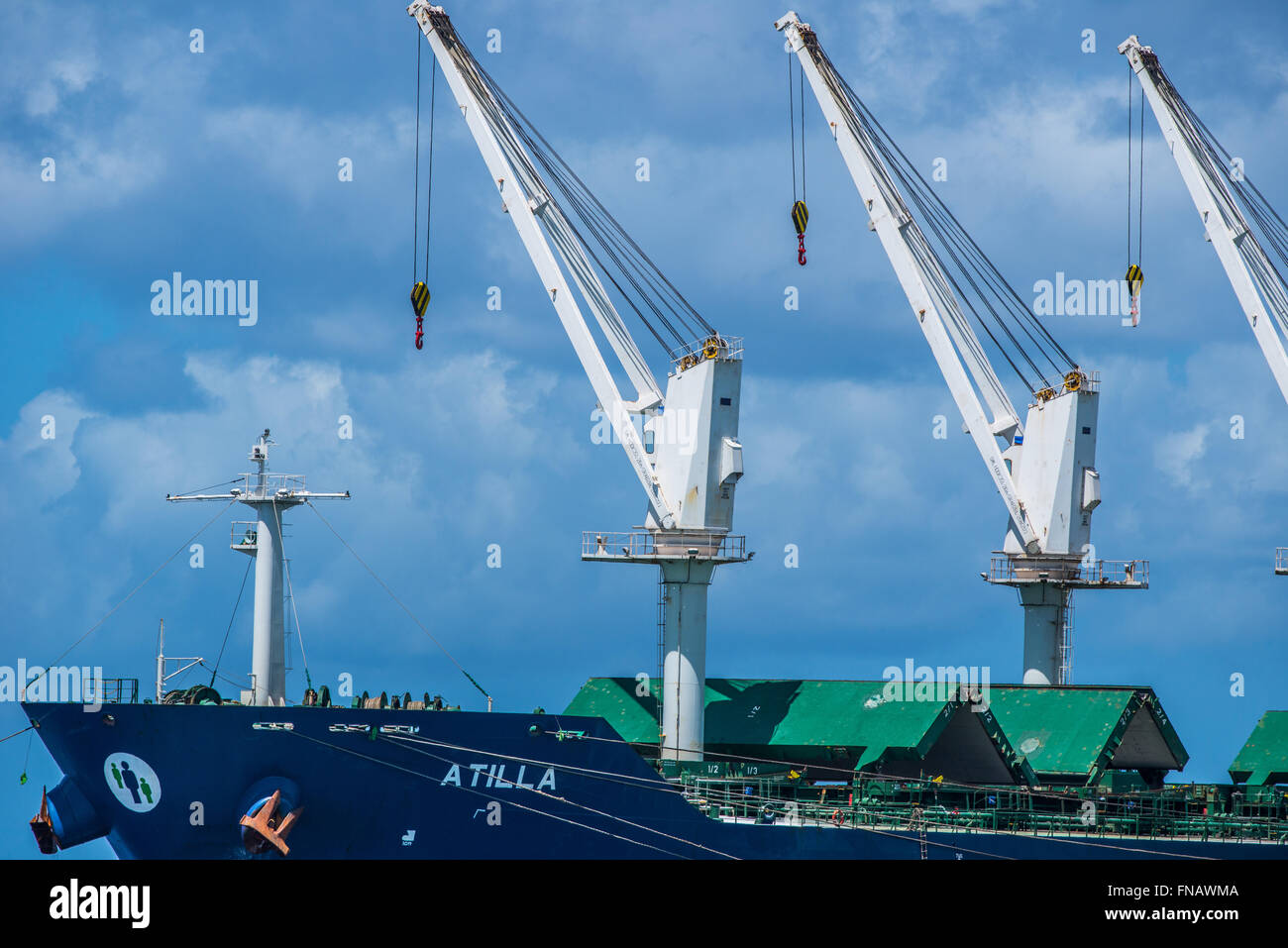 Impression of the famous Salt Factory of Cargill at Bonaire Island ...