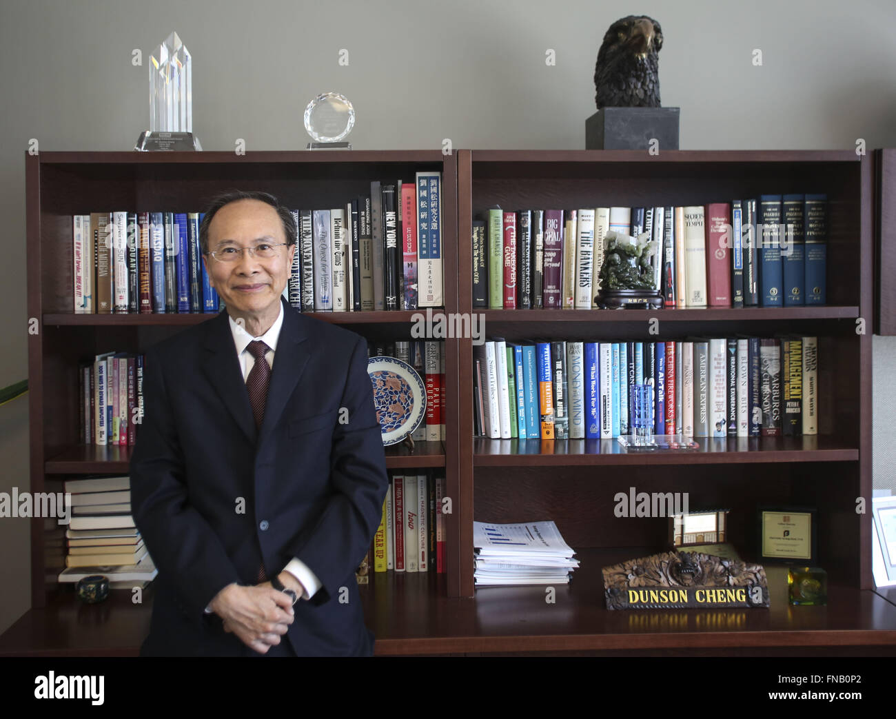 Los Angeles, California, USA. 2nd Feb, 2016. Dunson K. Cheng Ã Chairman ...