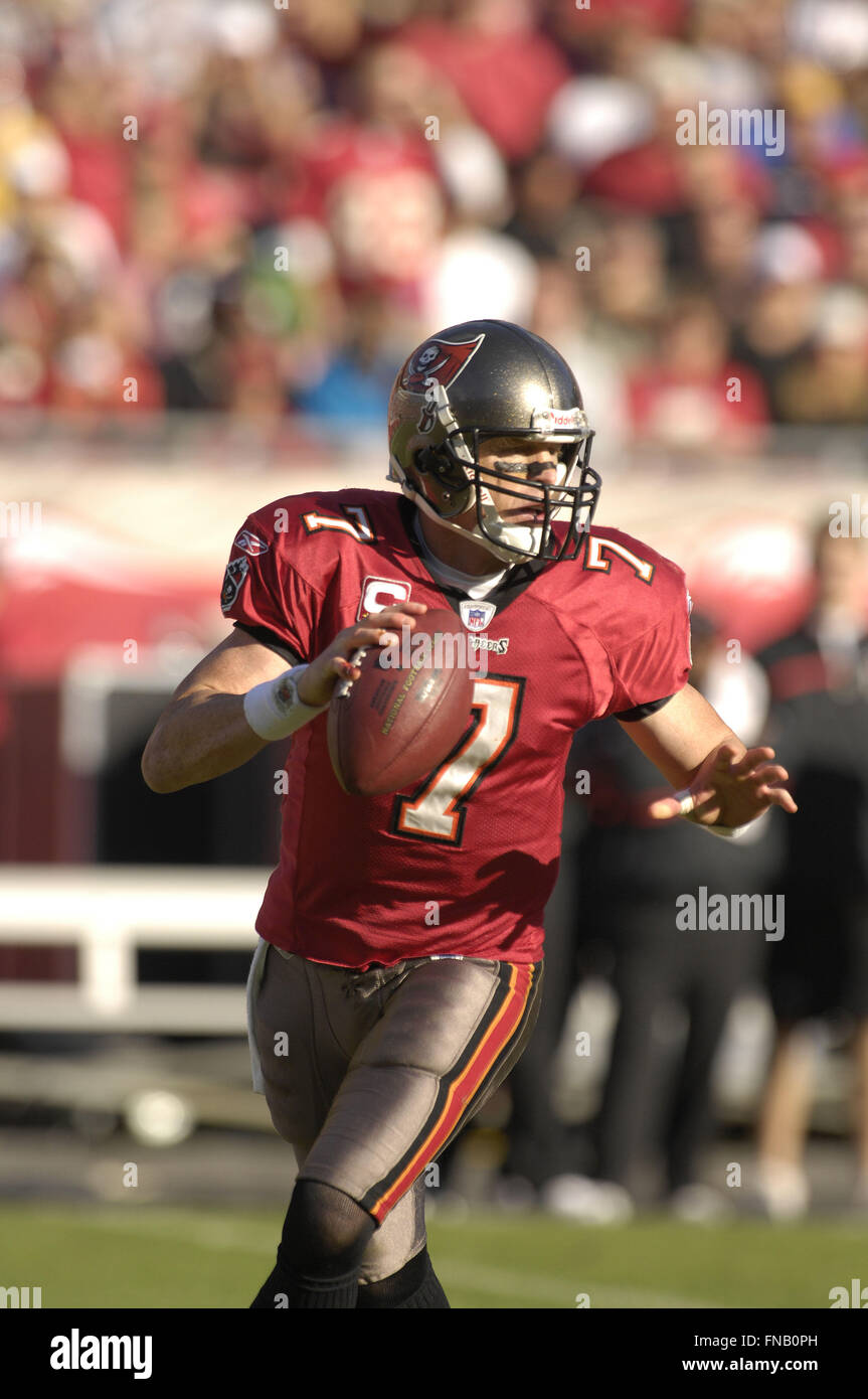 Tampa, Florida, USA. 16th Dec, 2007. Tampa Bay Buccaneers quarterback ...