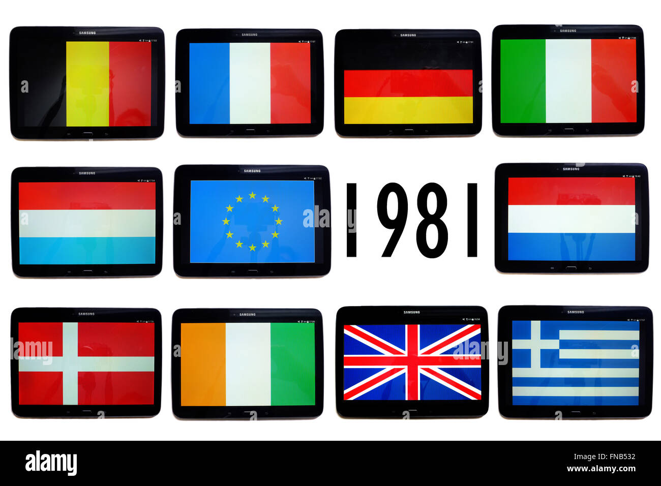 1981 eu states hi-res stock photography and images - Alamy