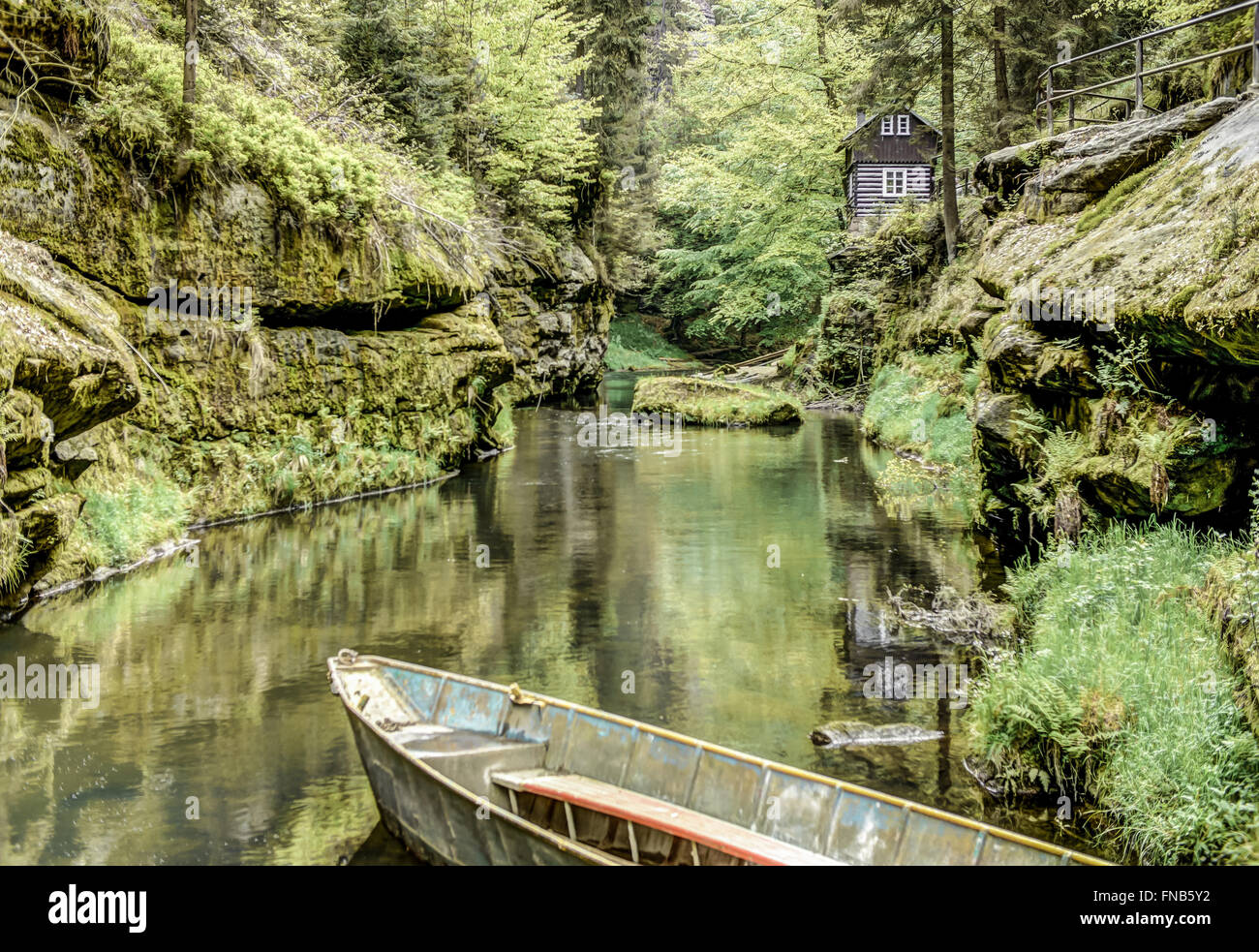 Valley boat hi-res stock photography and images - Alamy