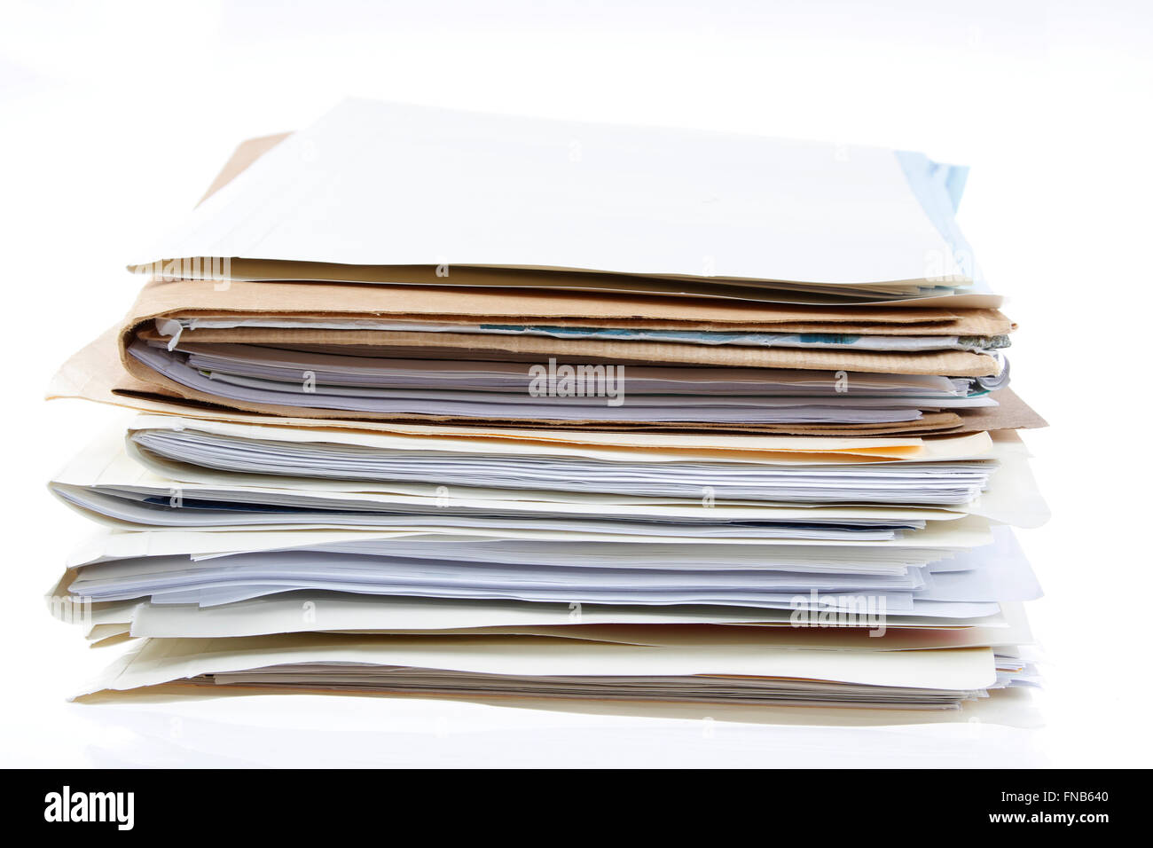 Folders pile stack hi-res stock photography and images - Alamy