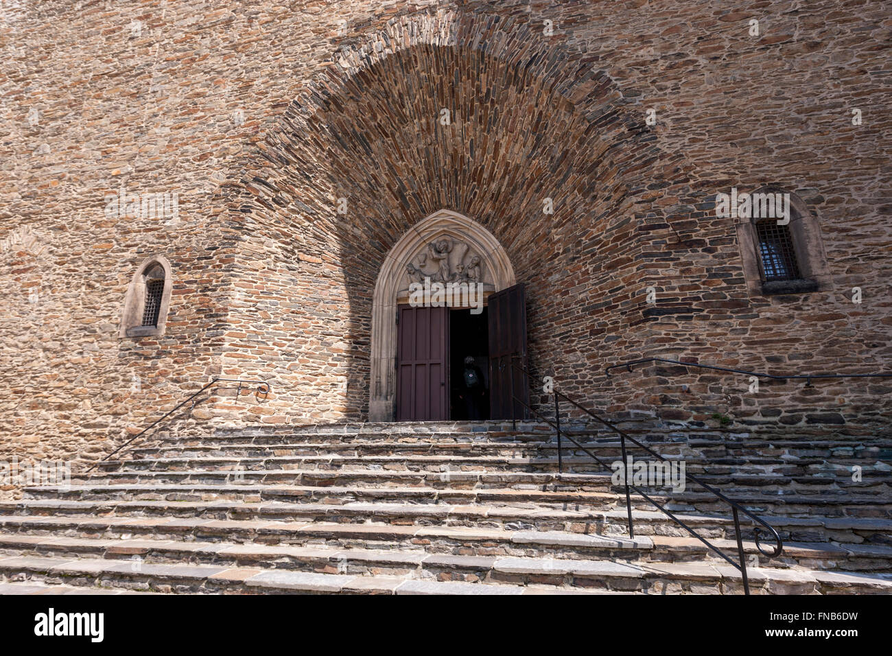 St. Anne's Church main entrance, Annaberg-Buchholz, Saxony, Germany ...