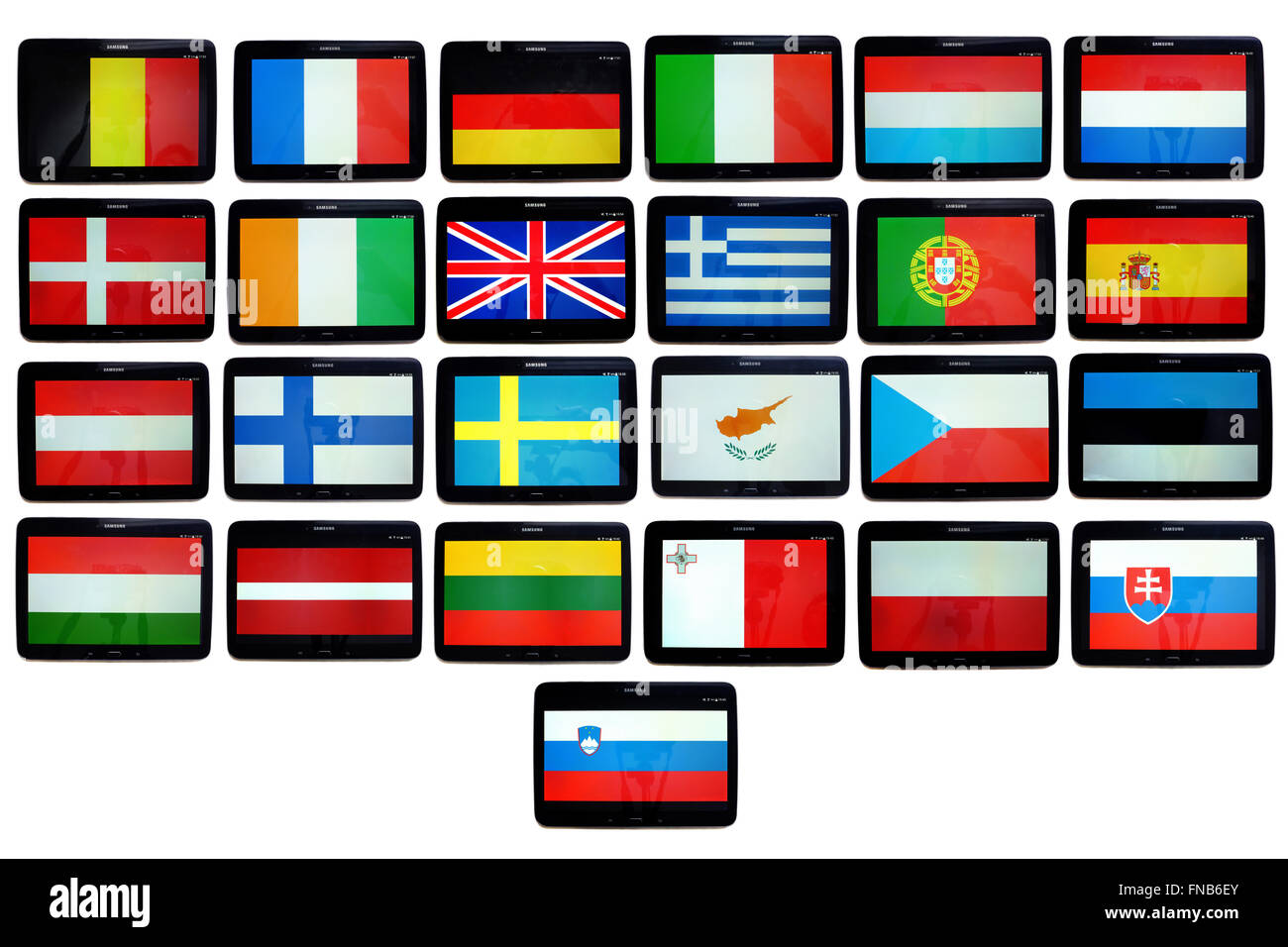 The flags of the member countries of the European Union as of 2004 ...