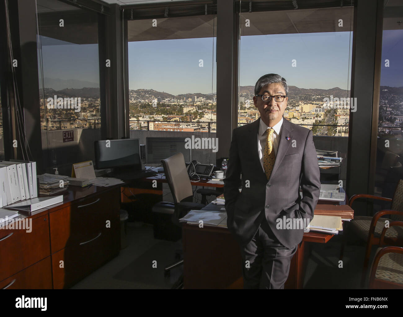 Los Angeles, California, USA. 3rd Feb, 2016. Kevin Kim, President and ...