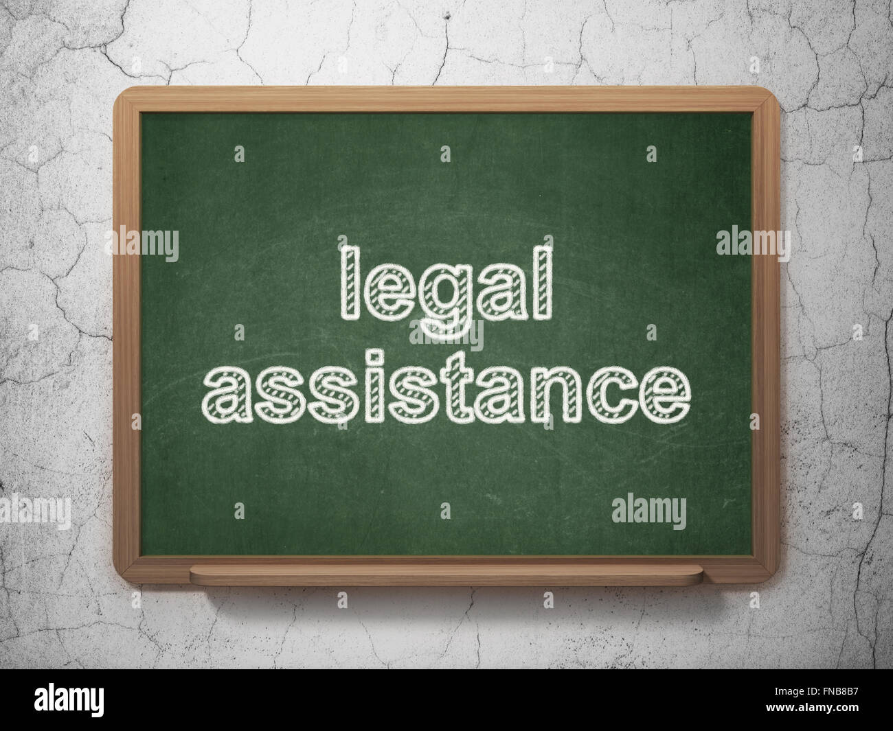 Law concept: Legal Assistance on chalkboard background Stock Photo - Alamy