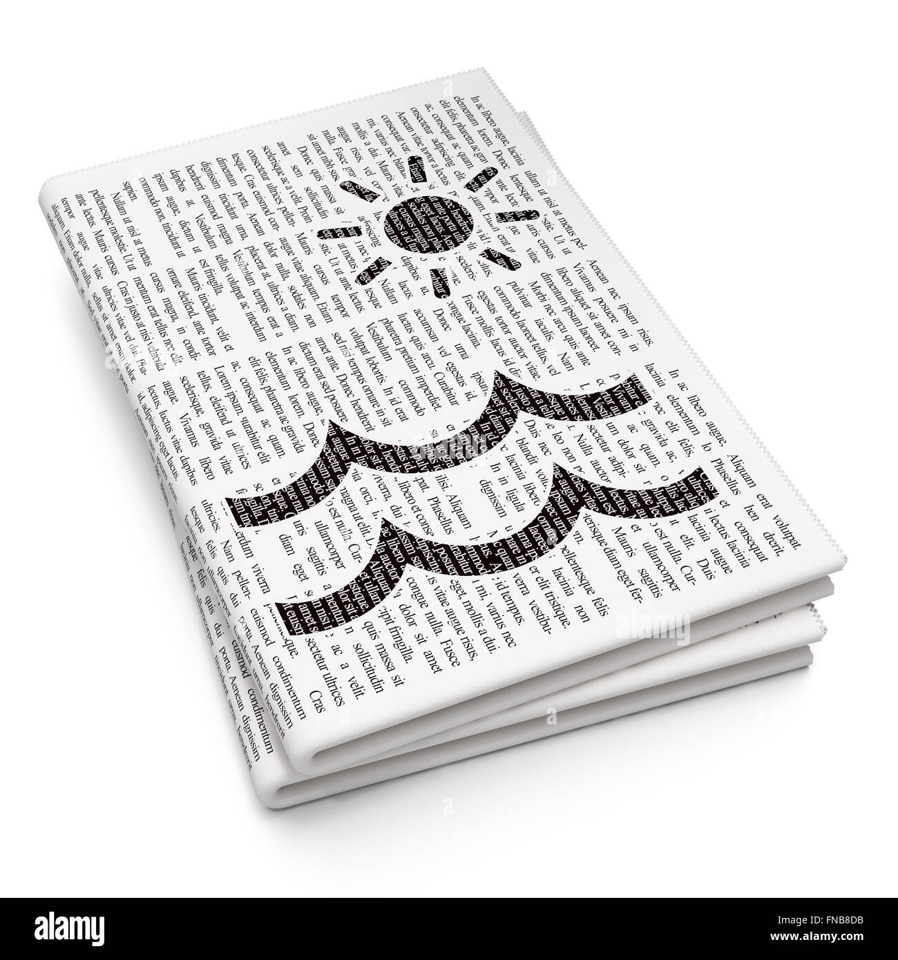 Vacation concept on beach word Cut Out Stock Images & Pictures - Alamy