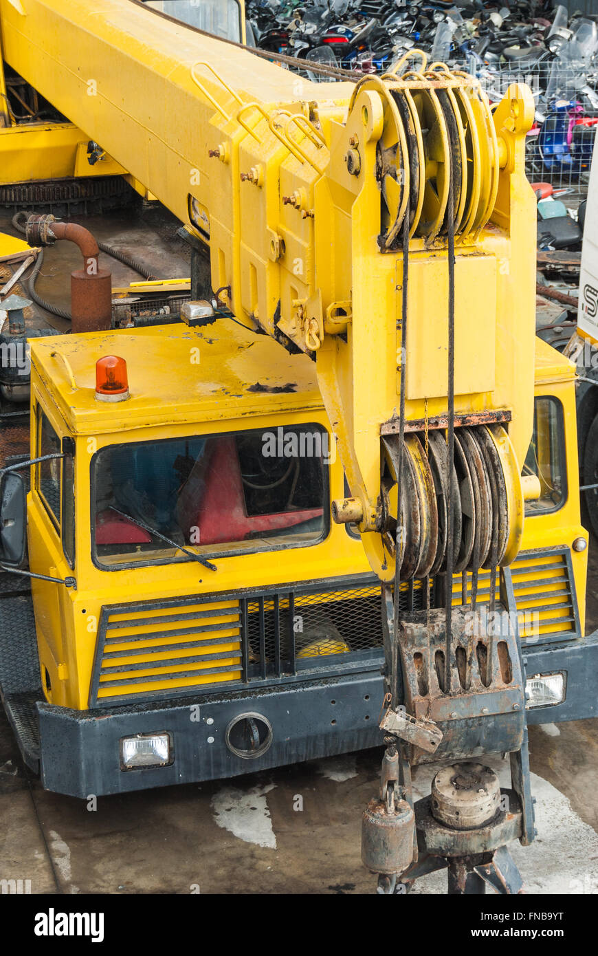 For roadside assistance cranes. Wrecker for heavy vehicles. Breakdown ...