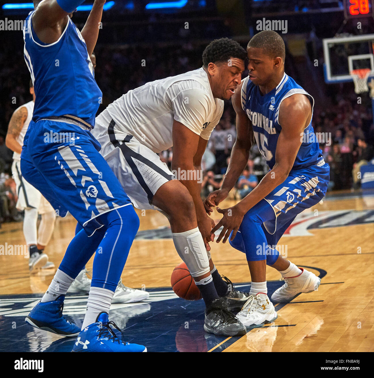 New York, New York, USA. 11th Mar, 2016. Xavier Musketeers' forward ...
