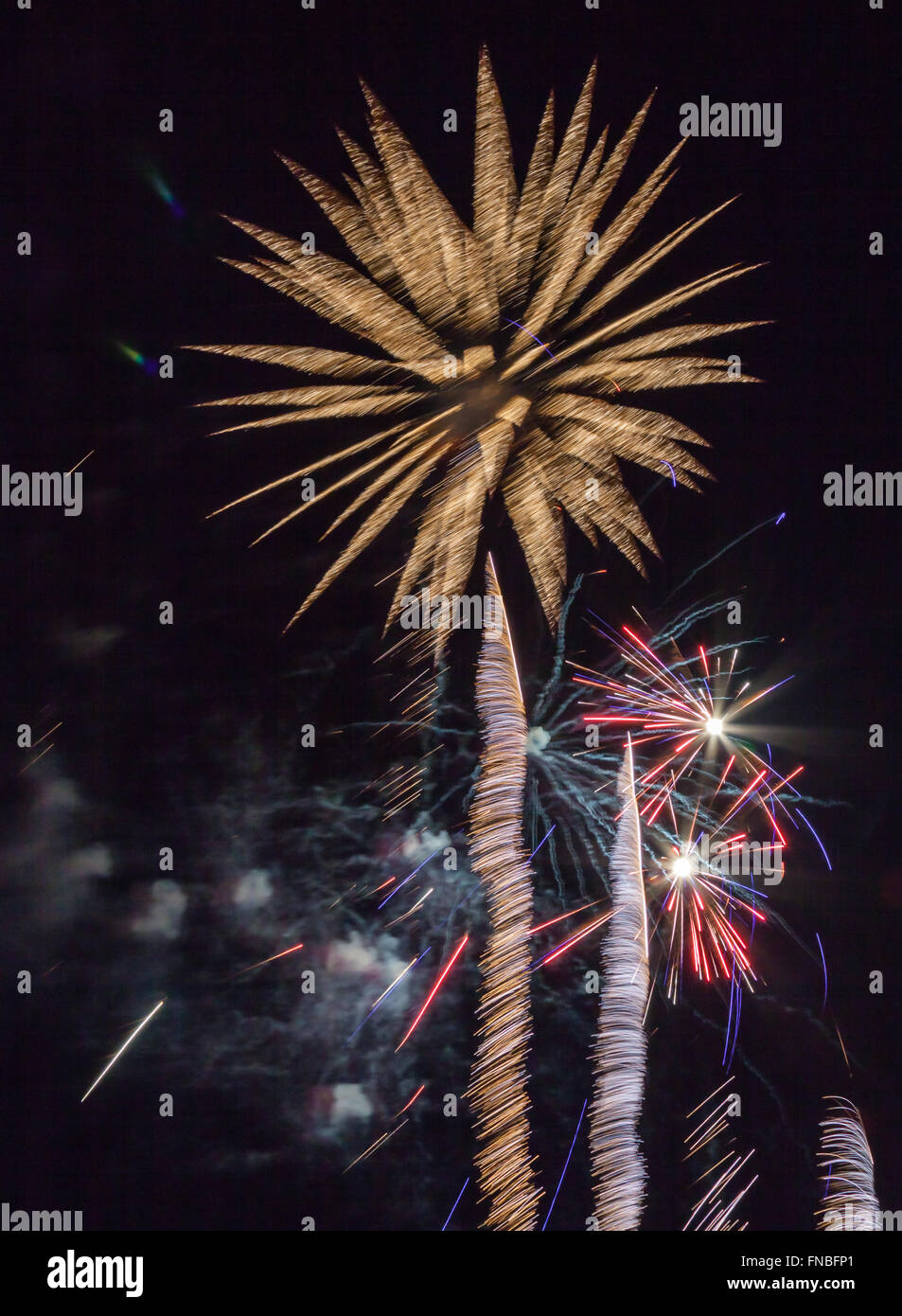 4th of July fireworks celebration display Stock Photo - Alamy