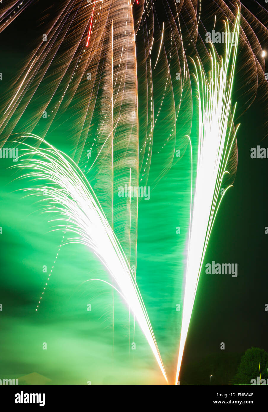 4th of July fireworks celebration display Stock Photo - Alamy