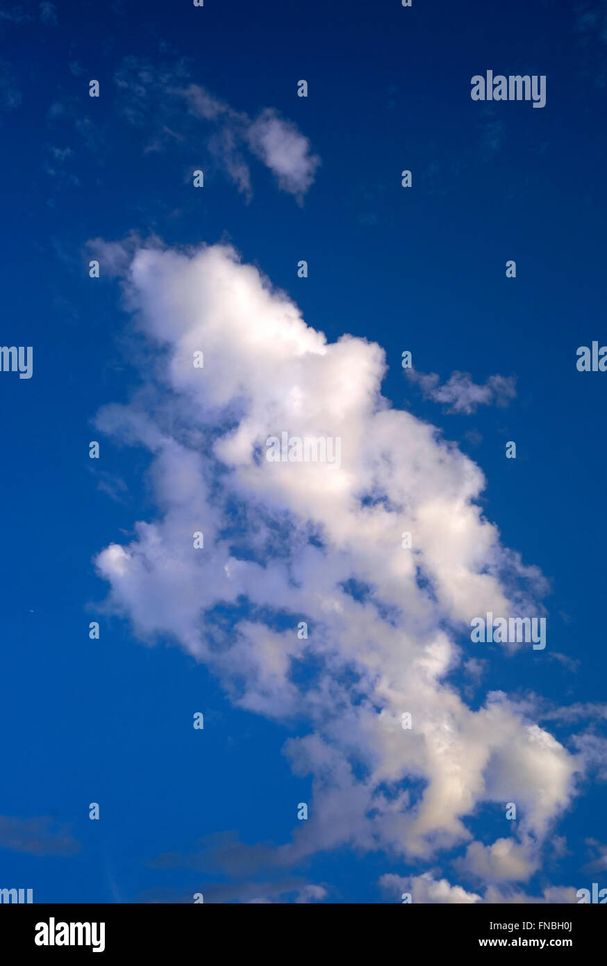 Cloud formation / Blue sky Stock Photo - Alamy