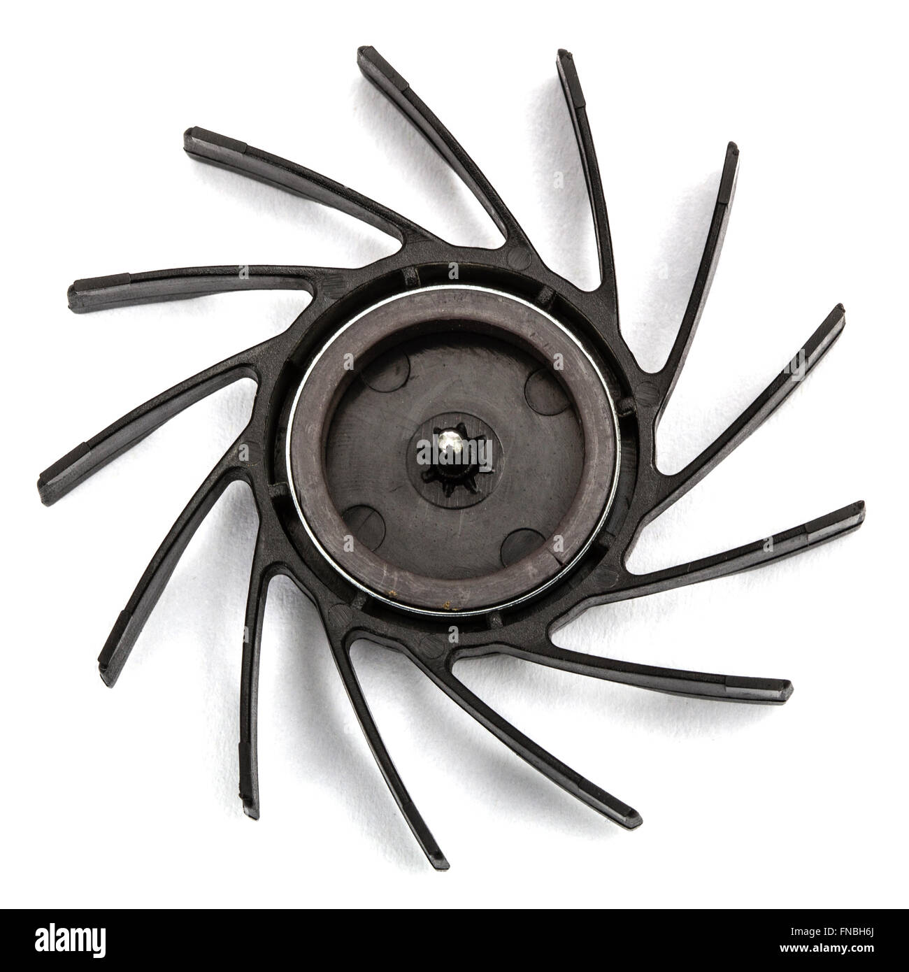 Propellers of fan, isolated on white background Stock Photo - Alamy