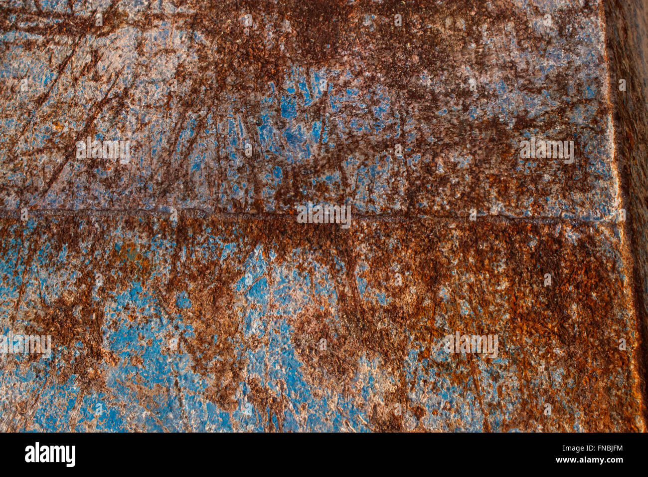 Blue grunge retro rusty metal texture background Stock Photo - Alamy