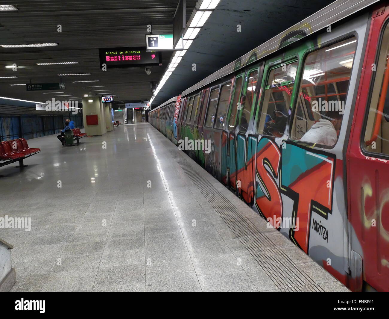 Bucharest underground metro in romania hi-res stock photography and ...