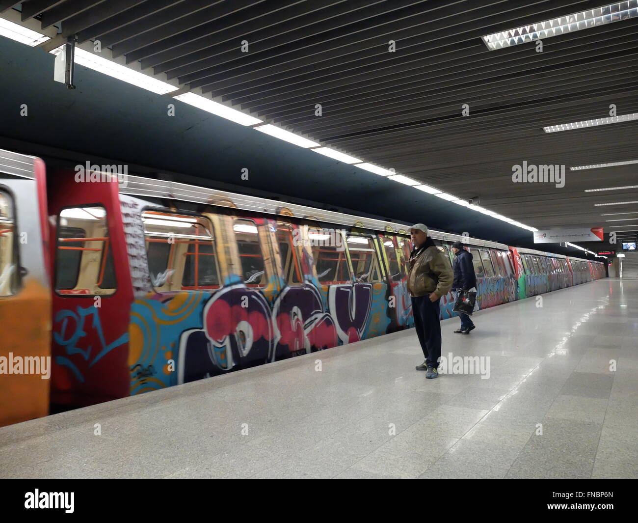 Bucharest underground metro in romania hi-res stock photography and ...