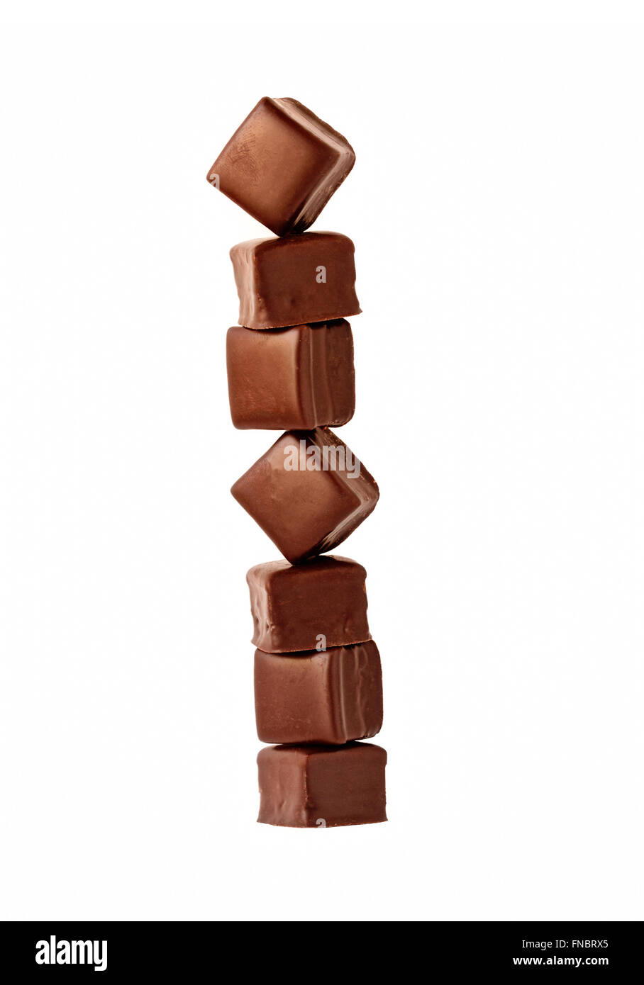 Row of chocolate hi-res stock photography and images - Alamy