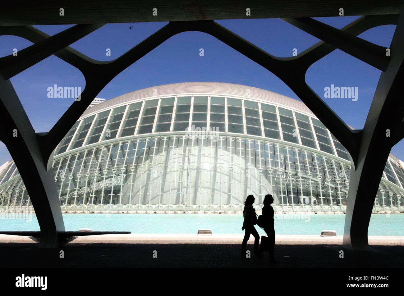 Hemisfèric, City of Arts and Sciences by Santiago Calatrava, Valencia ...