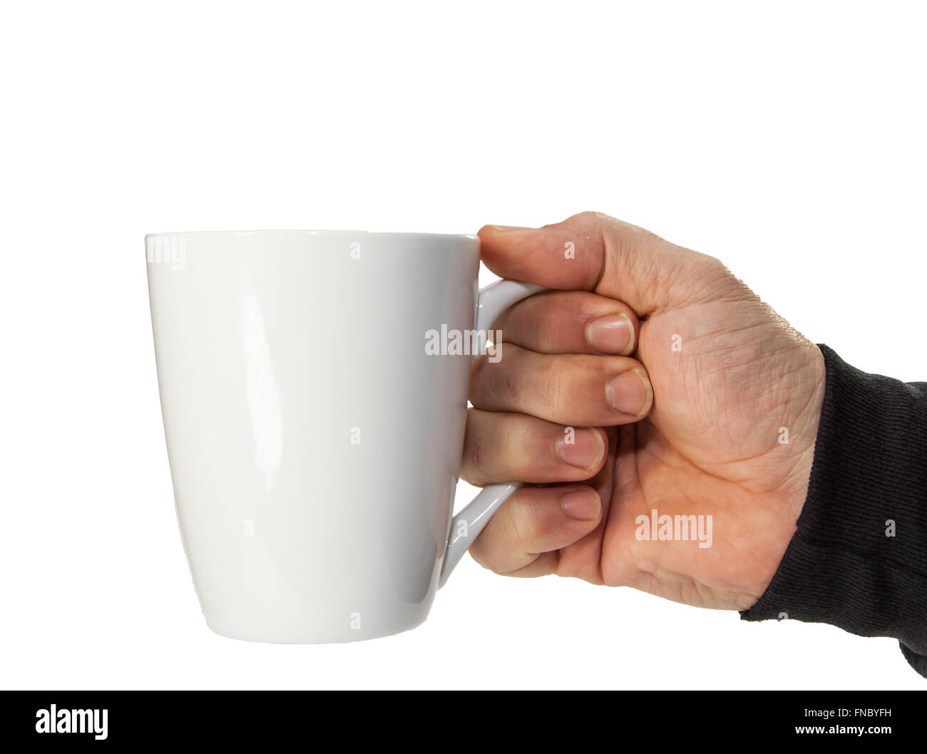 Male hand use Stock Photo - Alamy